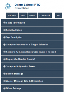 Signup Form: How to Create Beautiful Forms for your PTO or PTA Events ...