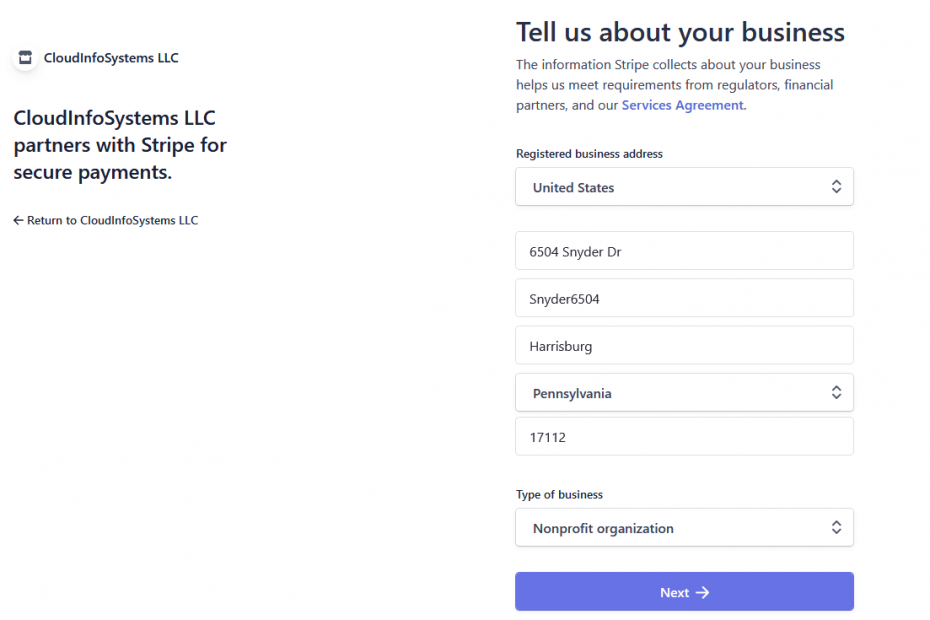 Creating your Stripe Connect Account - RunPTO