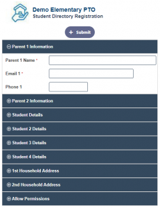 Student Directory - RunPTO