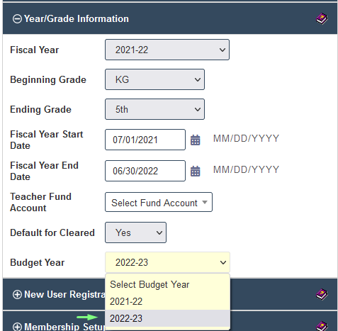 Budget for next fiscal year in current fiscal year - RunPTO