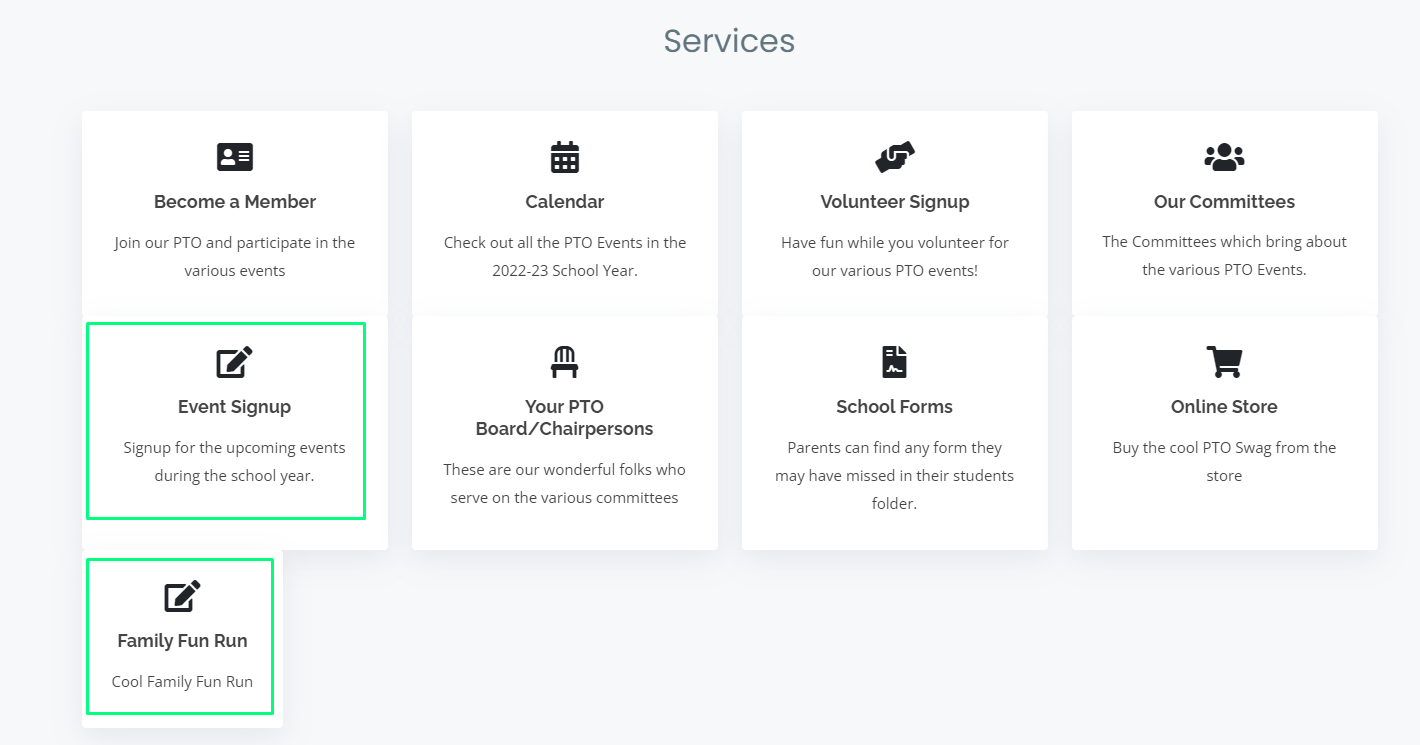 Create a Signup Form - RunPTO
